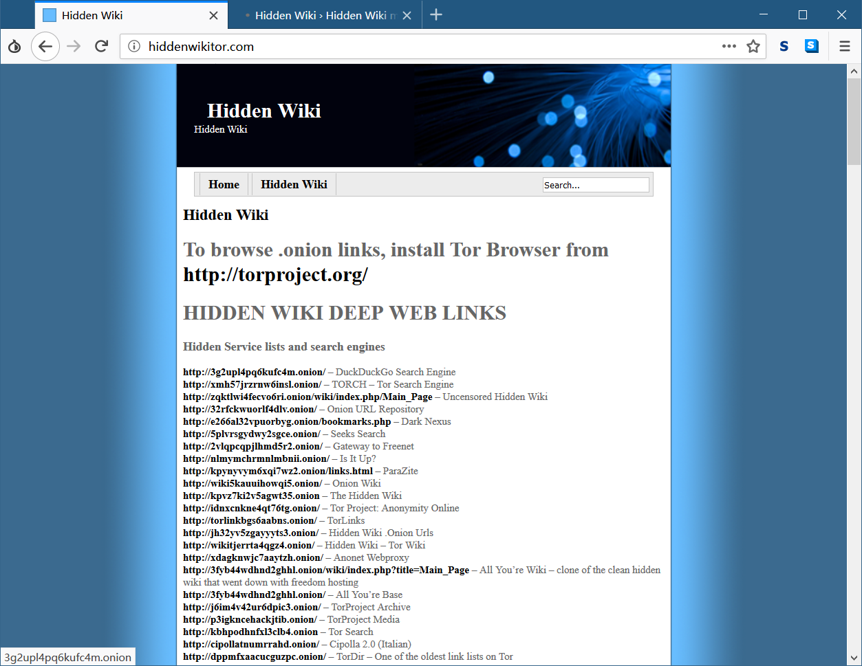 [Tor Browser][Deep web] 使用Tor代理匿名访问网站 – itewqq's blog